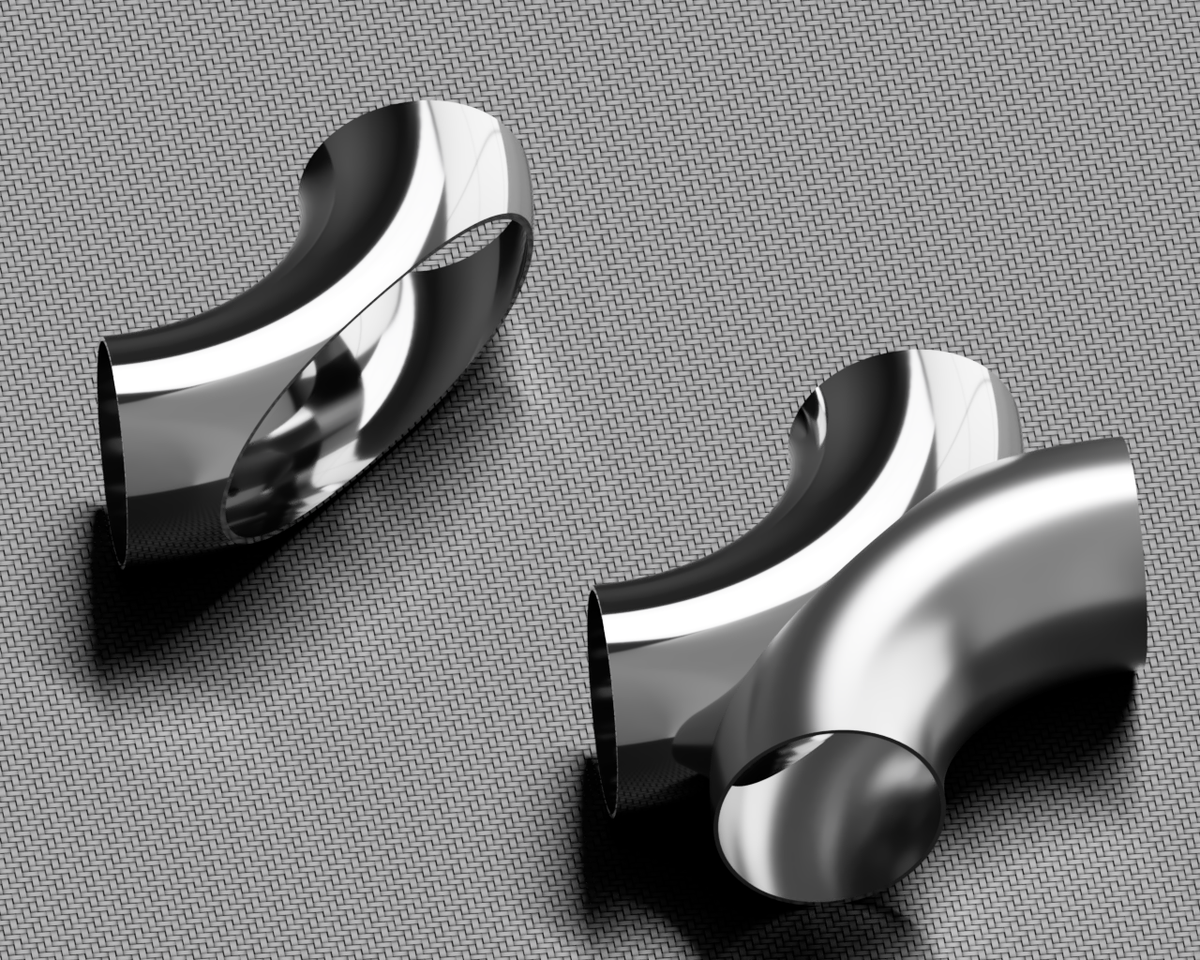 X PIPE 45 DEGREE CUTTING JIG FOR 1" TO 3.5" AND 1D/1.2D/1.5D CLR – 3Dpolyex